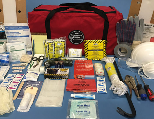 Deluxe Corporate Emergency Kit – www.emergencylifeline.com