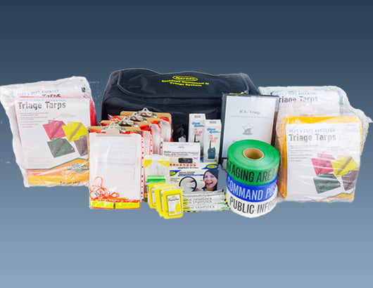 Incident Command and Triage Kit on Wheels – www.emergencylifeline.com