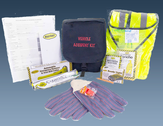 15 Piece Vehicle Accident Kit – www.emergencylifeline.com